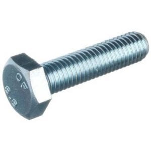 Fine Hex Head HT Set Screws Bright Zinc Plated, Self Coloured, Hereford ...